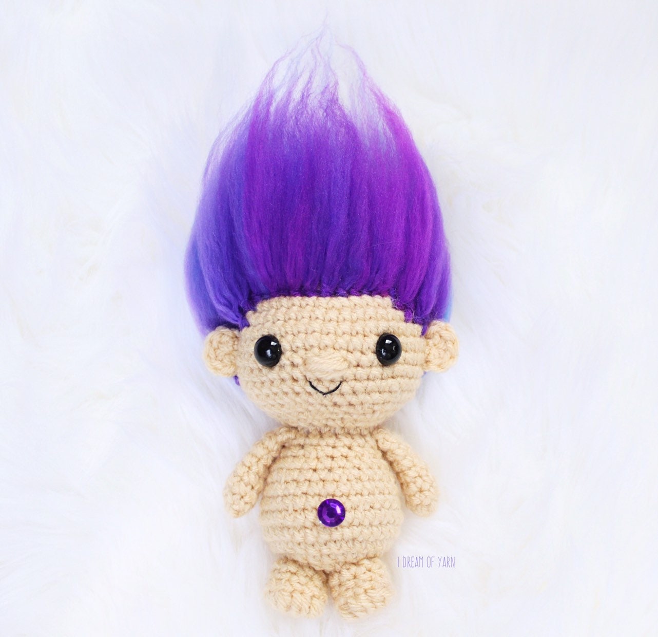 Amigurumi Troll Pattern PDF PATTERN ONLY Troll Pattern | Etsy