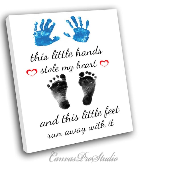 Custom Baby Canvas - Etsy