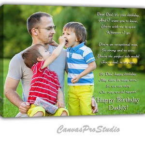 Custom Poem Print, Poem Print, Father's Day Poem, Poem About Father, 10 ...