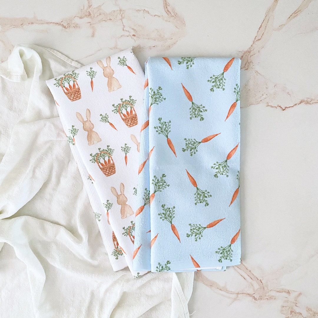 Easter Kitchen Hand Towels Easter Kitchen Towel Spring Themed Kitchen ...