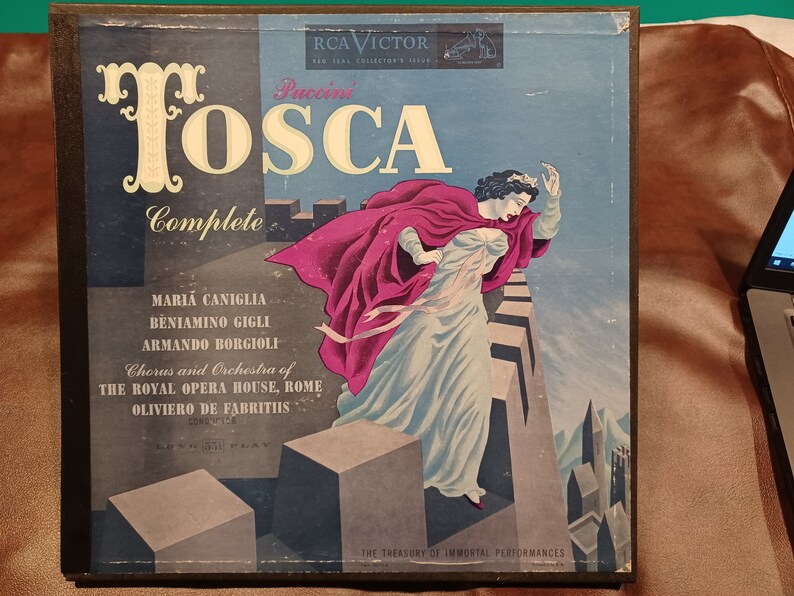 Vintage Italian Opera Record Sets - Etsy