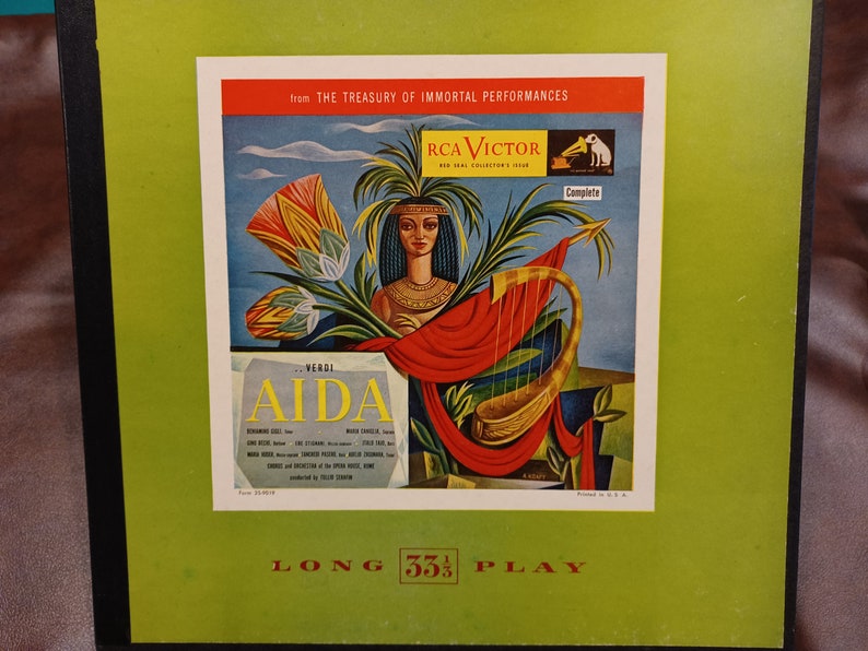 Vintage Italian Opera Record Sets - Etsy