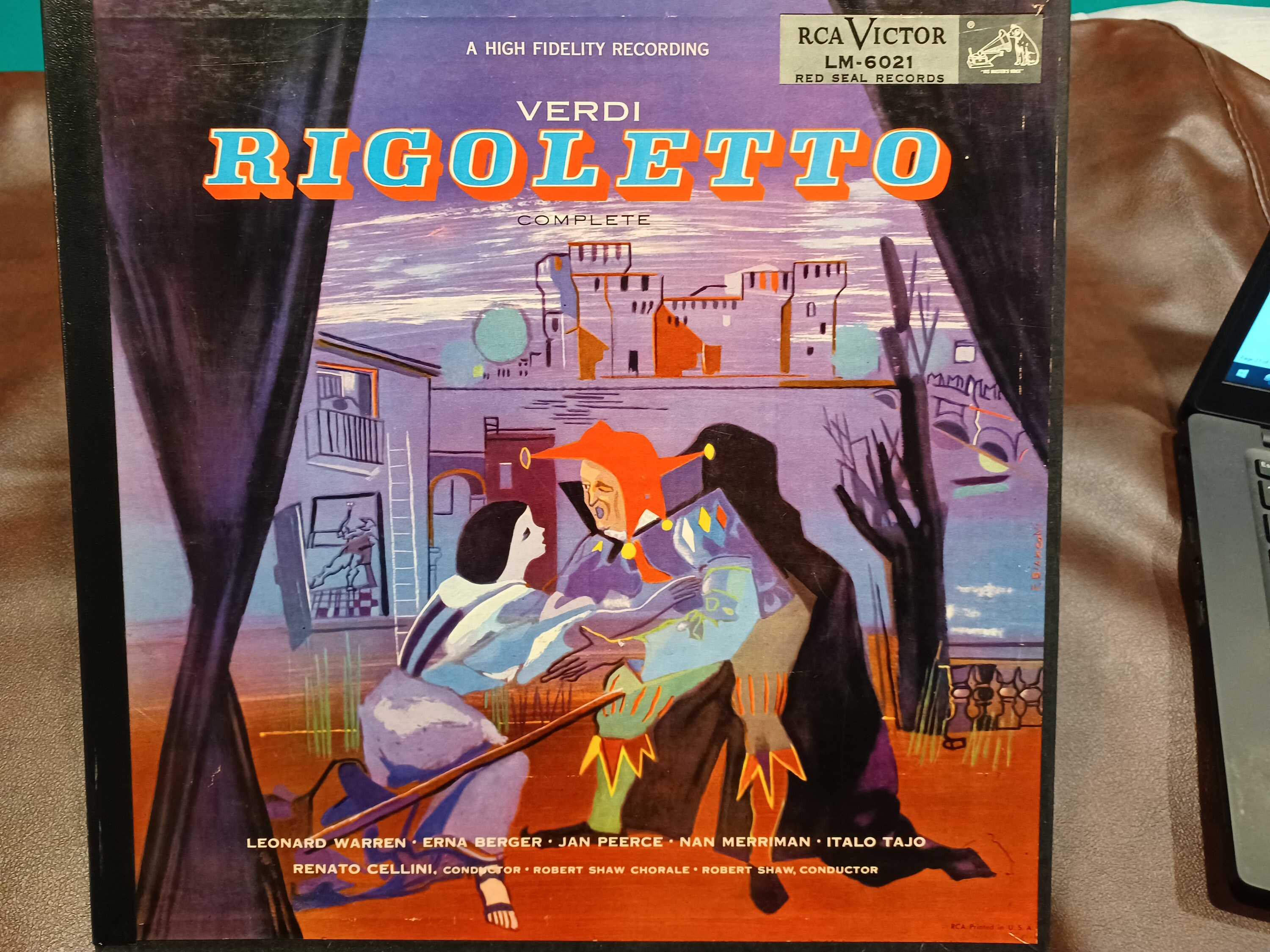 Vintage Italian Opera Record Sets - Etsy