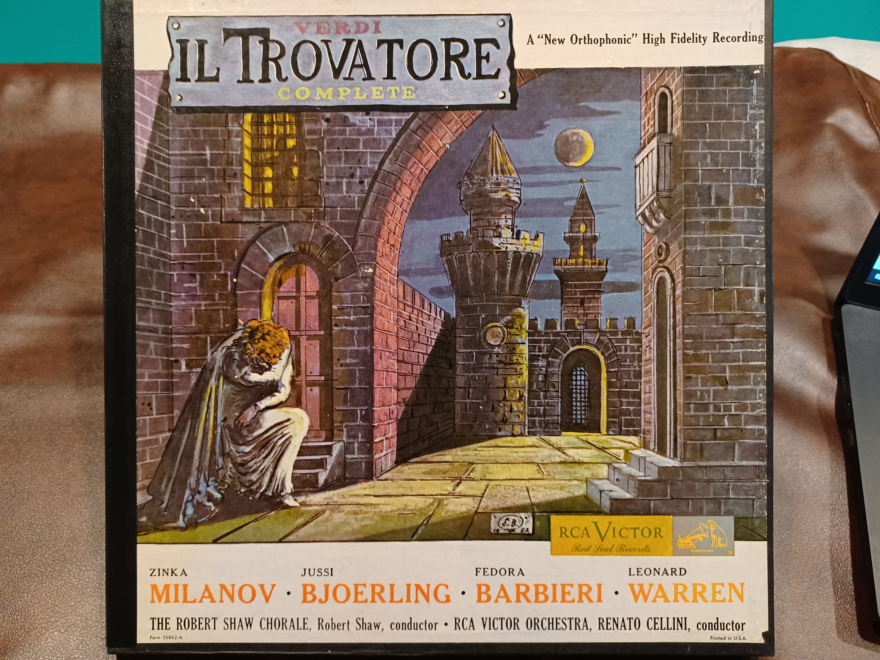 Vintage Italian Opera Record Sets - Etsy