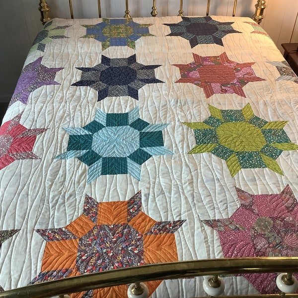 Big Star Quilt - Etsy