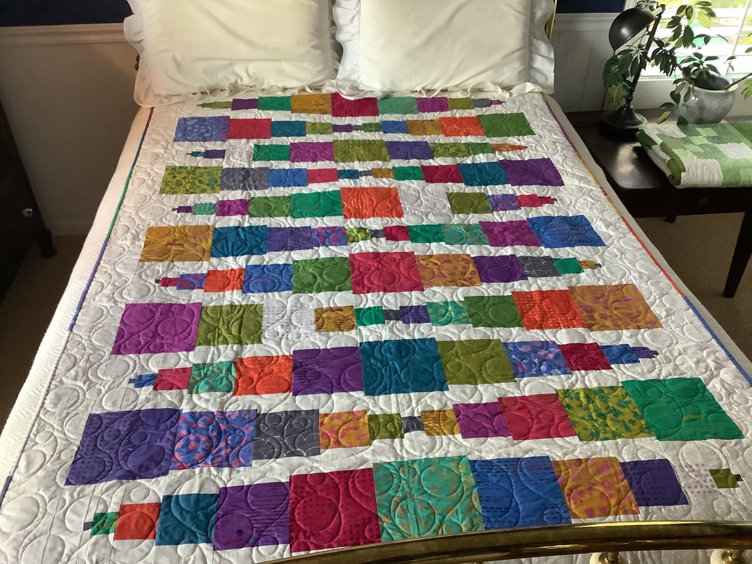 Rainbow Presents Quilt - Etsy