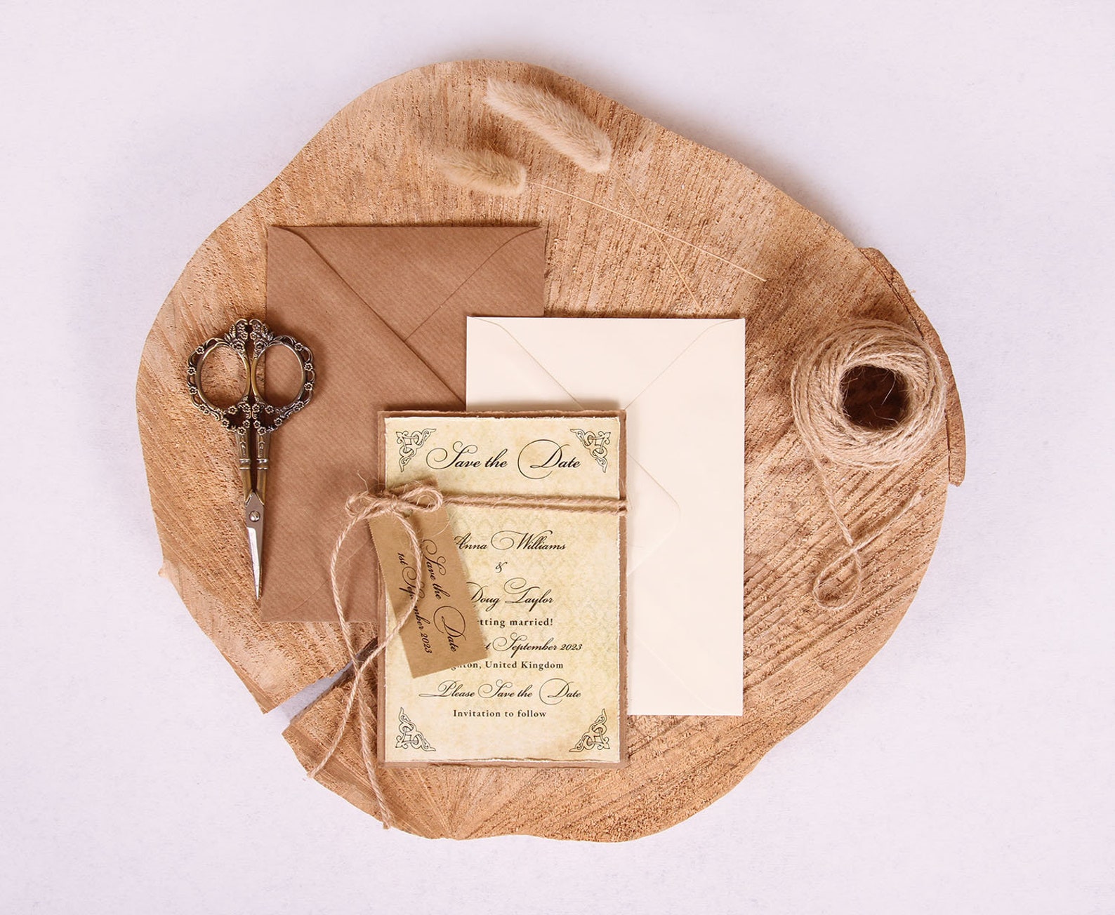 Antique Vintage Wedding Invitation - Etsy