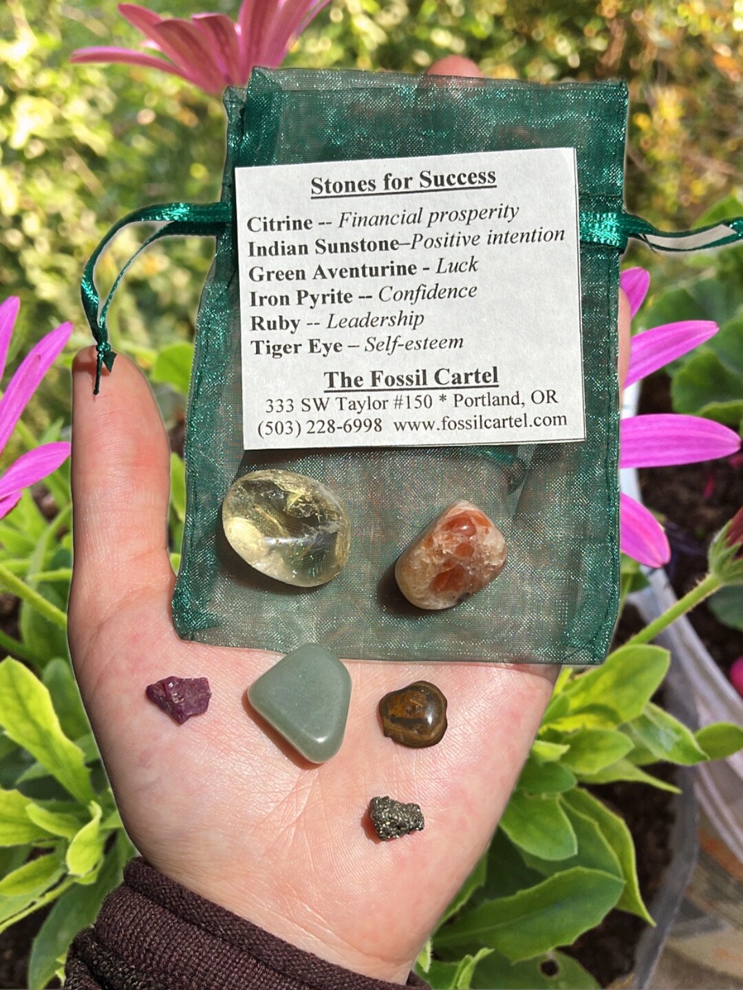 Stones for Success - Etsy