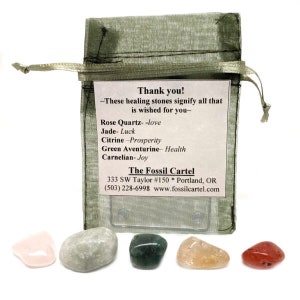 Thank You Stones Healing Pouch - Etsy