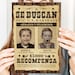 Wanted Poster Personalized, Spanish Version Se Busca Poster, Digital ...