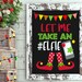 Let Me Take an Elfie Sign, INSTANT DOWNLOAD, Printable Poster, Photo ...