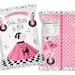 50s Sock Hop Party Chip Bag Instant Download DIY Sock Hop - Etsy