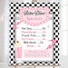 Personalized DINER 50's Food Menu Party PRINTABLE Rock'n'roll Sign Pop ...