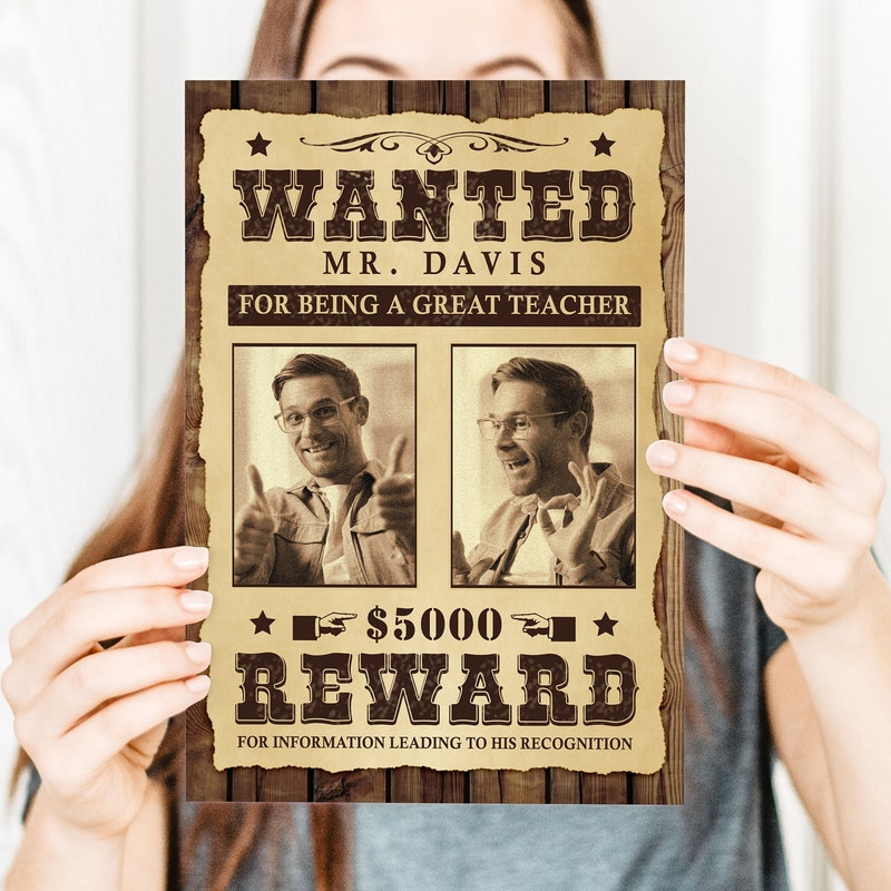 Wanted Poster - Etsy
