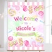 CANDYLAND Welcome Sign, Candy Land Birthday Party Sign, Land of Sweets ...