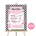50s Sock Hop Party Favor Box, Instant Download, Printable Mini Record ...