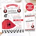 50's Sock Hop Invitation, 50's Party Digital Invite + Back Design ...