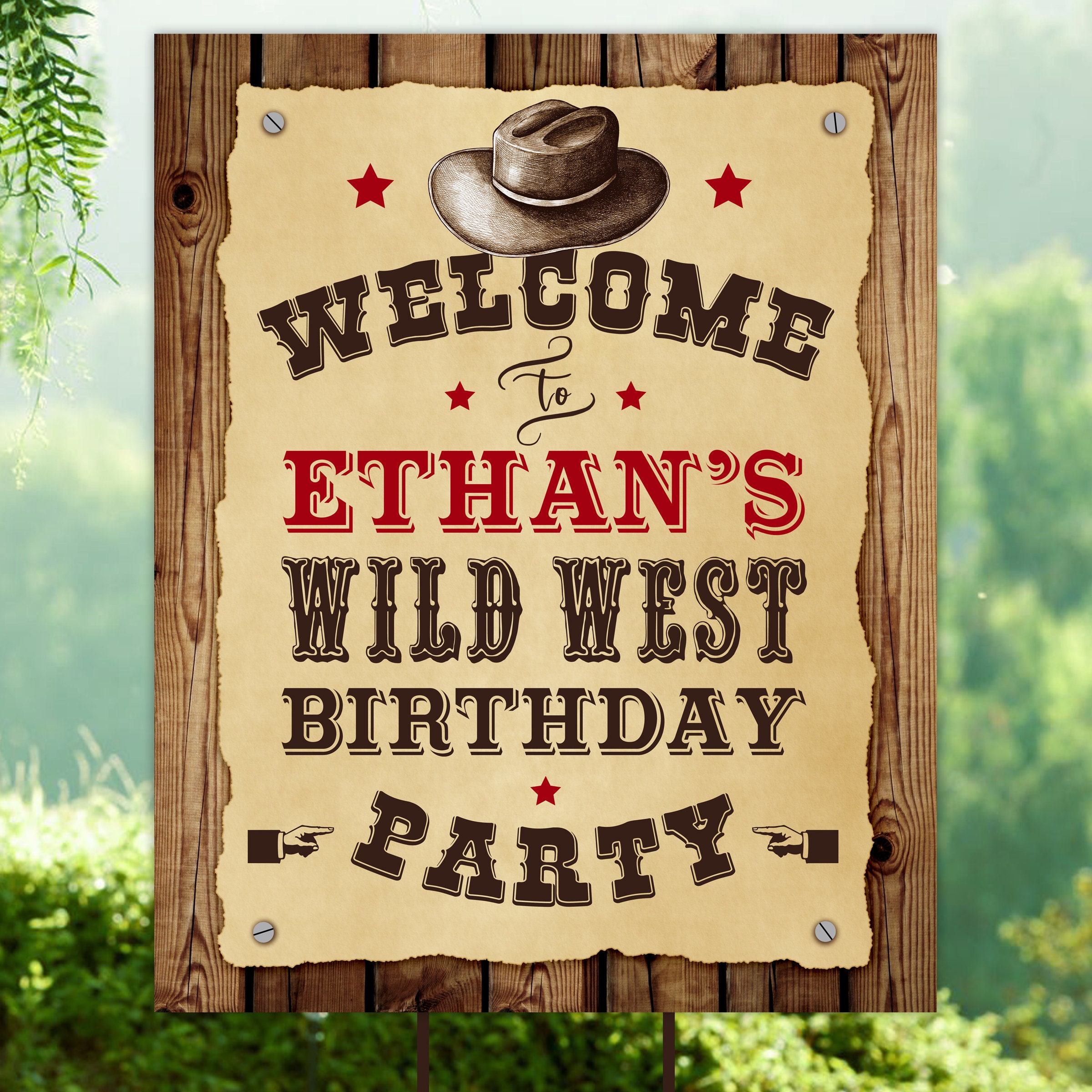 Western Candy Bar Wrappers, INSTANT DOWNLOAD, Cowboy Party Favors ...