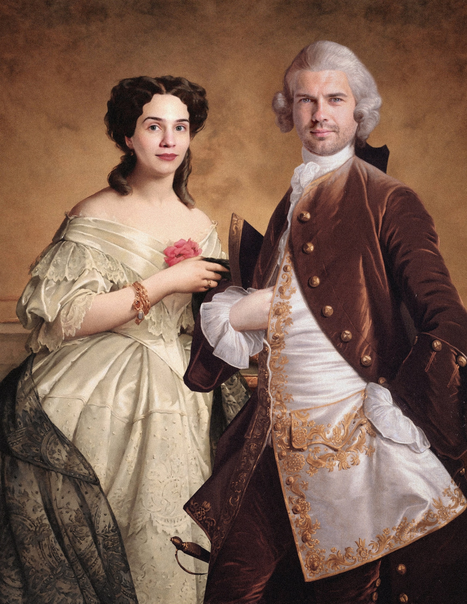 Custom Couple Portrait, Victorian Portrait From Your Photo, DIGITAL ...