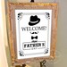 Father's Day Welcome Sign, Digital File, Instant Download - Etsy