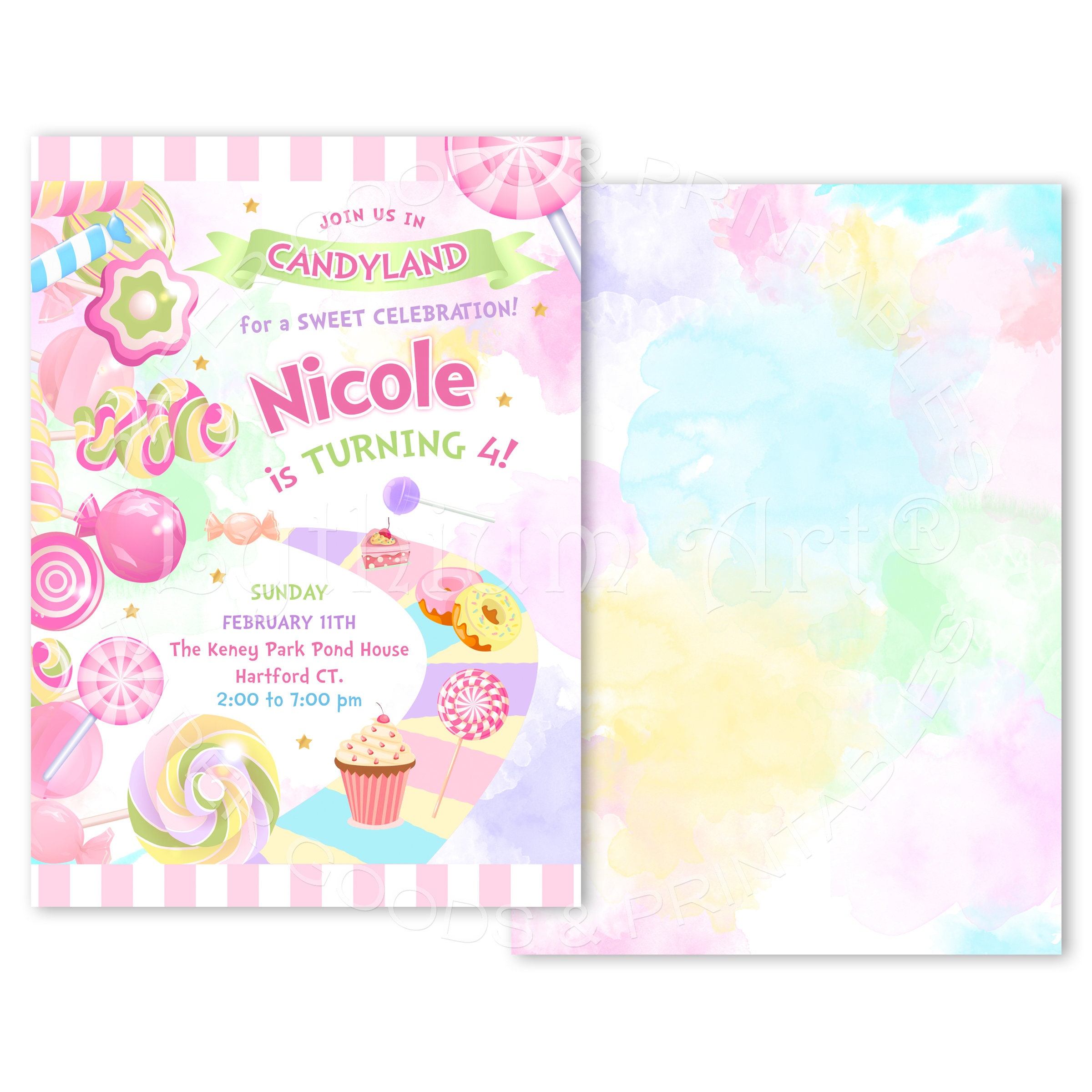 Candyland Blank Templates Candyland Board Game 10 Free PDF