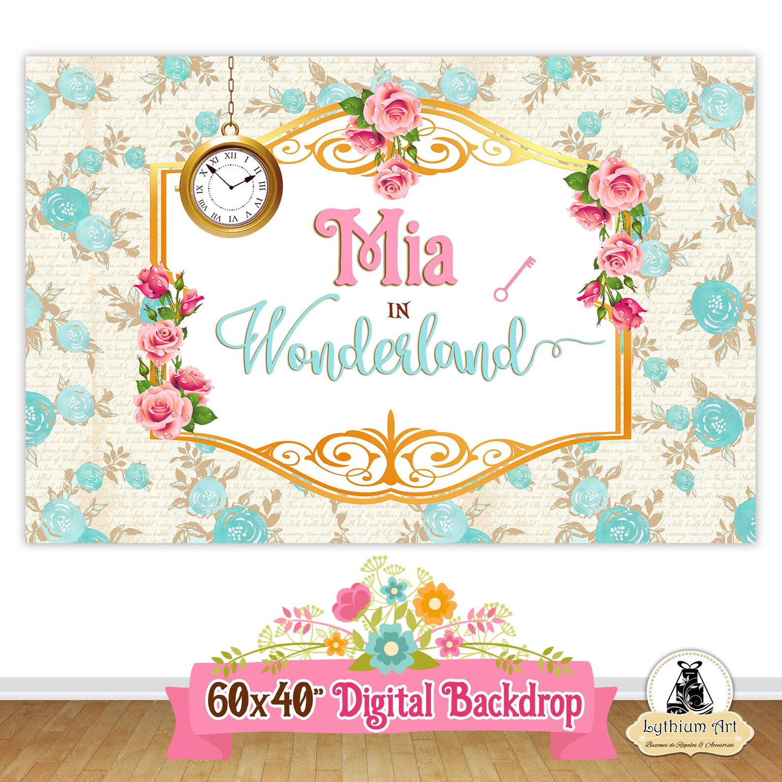 ALICE IN WONDERLAND Table Numbers Instant Download Printable - Etsy
