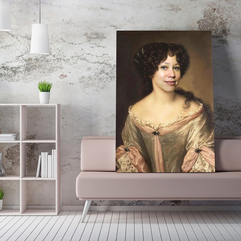 Personalized Victorian Style Portrait Digital Portrait From - Etsy