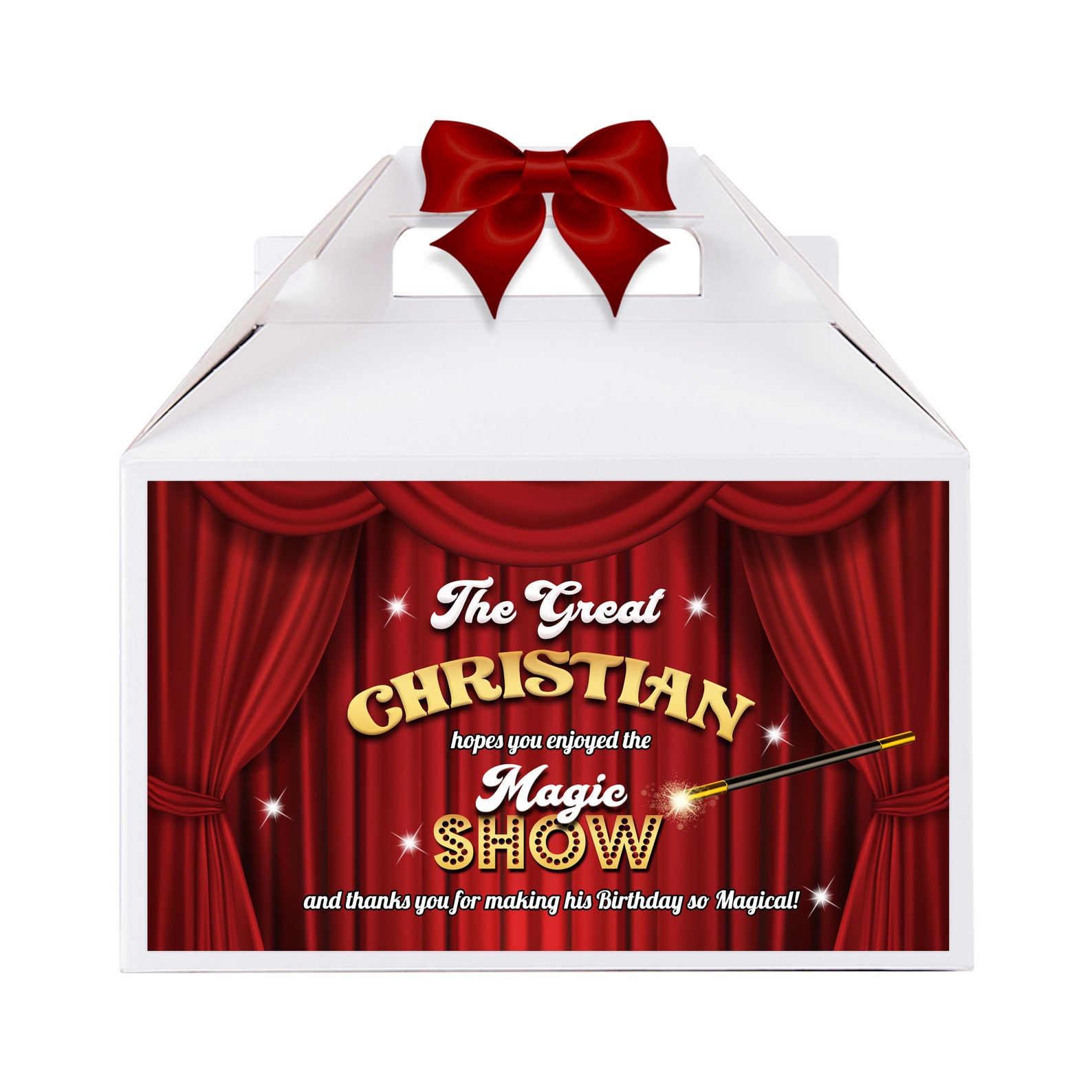 Magic Show Welcome Sign, Printable Magic Birthday Party Poster ...