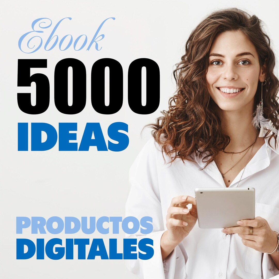5000 Ideas De Productos Digitales, Ebook En Español Para Emprendedores, Ideas De Negocios ...