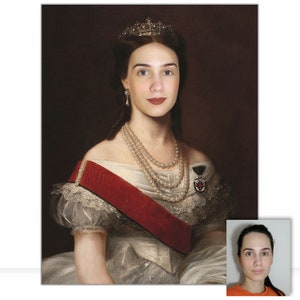 Personalized Historical Portrait From Photo, Digital Renaissance ...