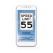 55th Birthday Evite, Speed Limit 55 Digital Invitation, Adult Party ...