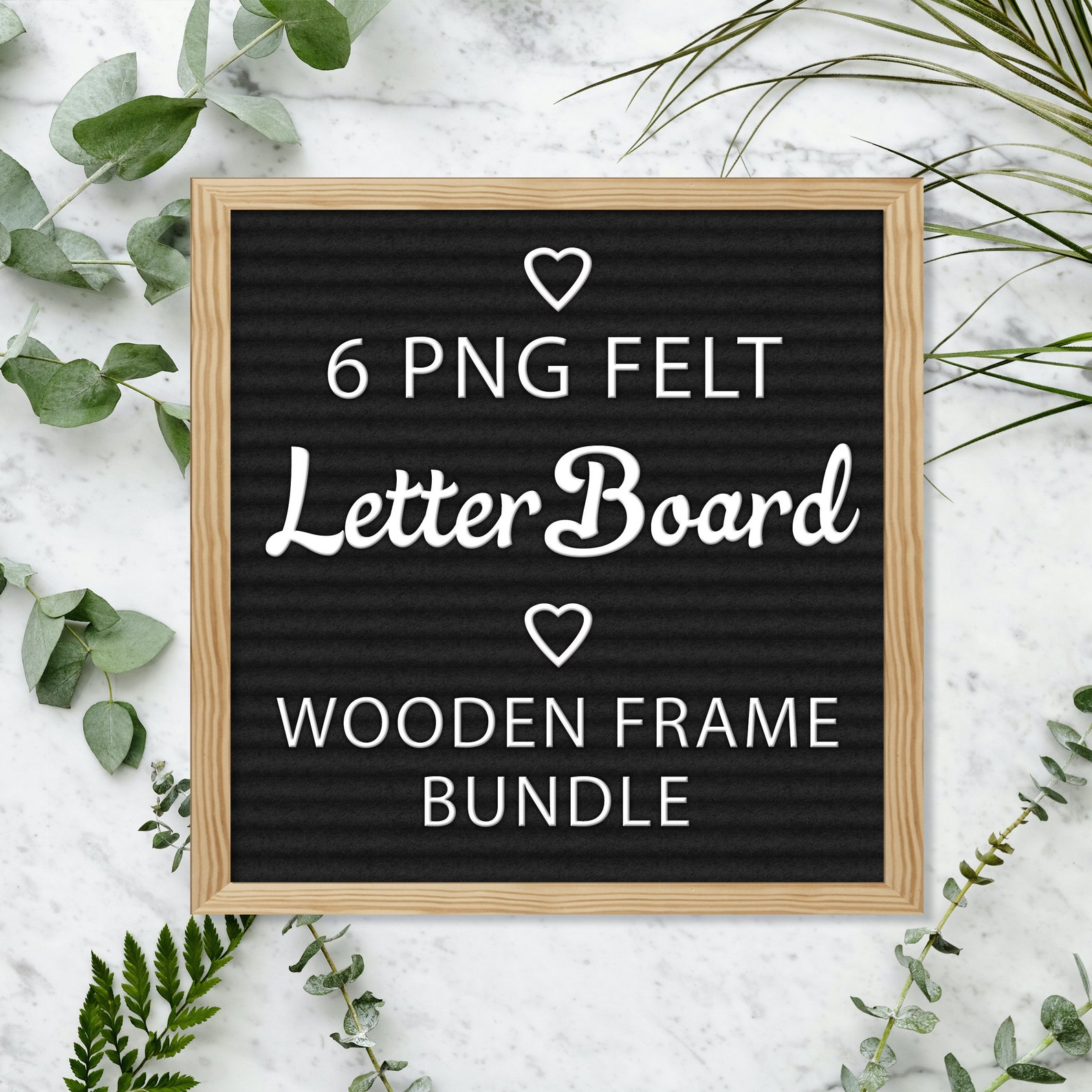 Felt Letter Board PNG Files Bundle 6 PNG Square Letter Board - Etsy