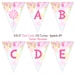 Candyland Party Gable Gift Box Label, Printable and Personalized Gable ...