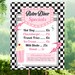 Printable Soda Shop Party Sign, 50s Sock Hop Party Decor, Soft Drinks ...