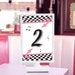 50s Sock Hop Table Numbers, Instant Download, Printable Table Numbers 1 ...