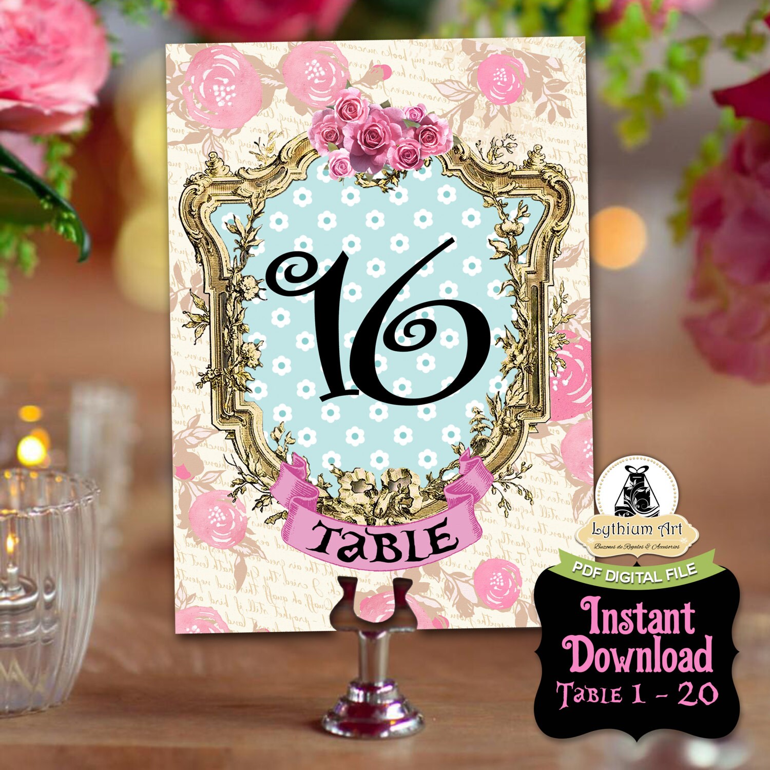 ALICE IN WONDERLAND Table Numbers Printable Table Numbers 1 - Etsy
