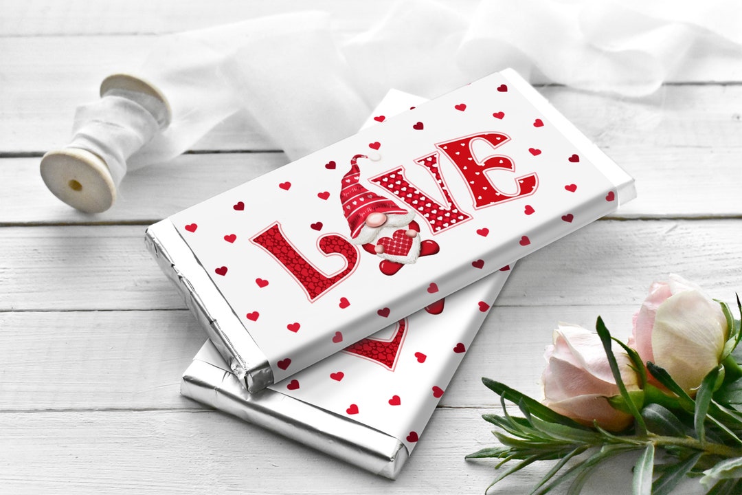 Valentines Day Candy Bar Wrappers, INSTANT DOWNLOAD, Kids Valentine ...