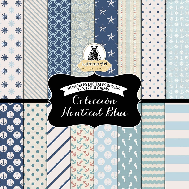Nautical Paper - Etsy
