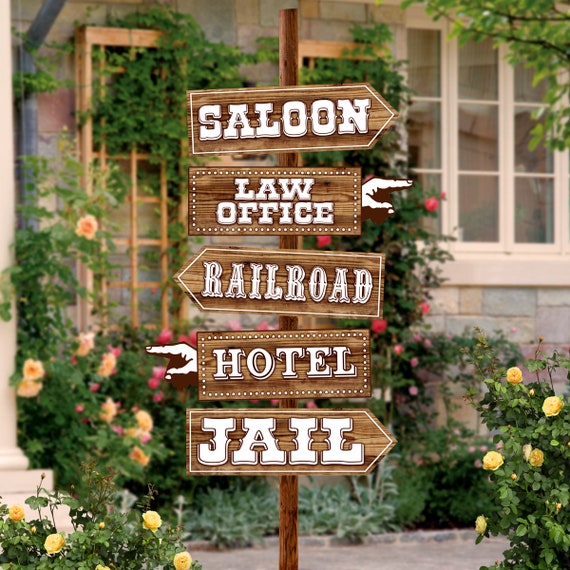 Country Western Signs