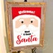 Secret Santa Welcome Sign, INSTANT DOWNLOAD, Printable Poster ...
