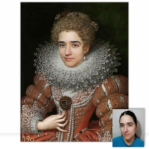 Personalized Historical Portrait From Photo, Digital Renaissance ...