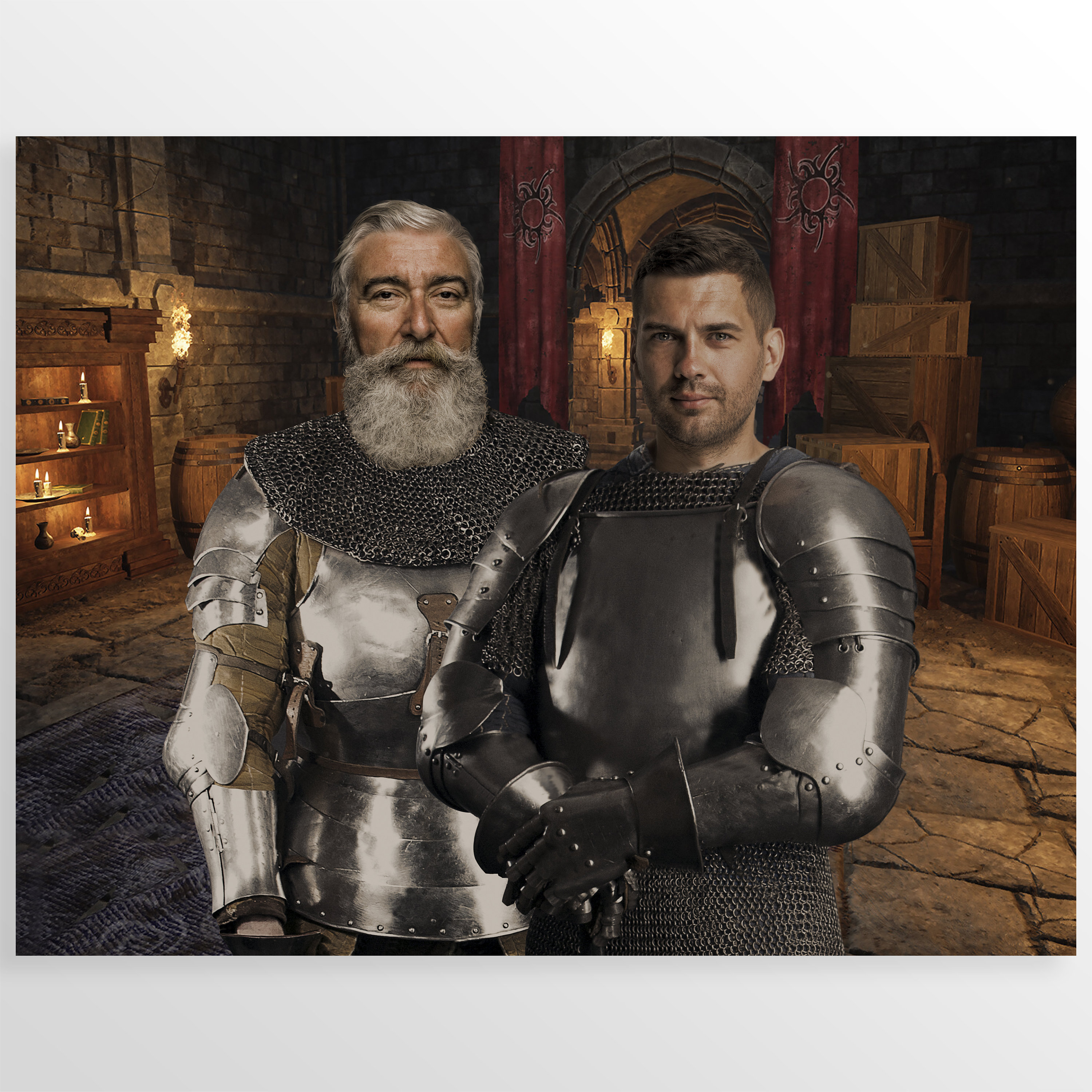 Medieval Knight Portrait