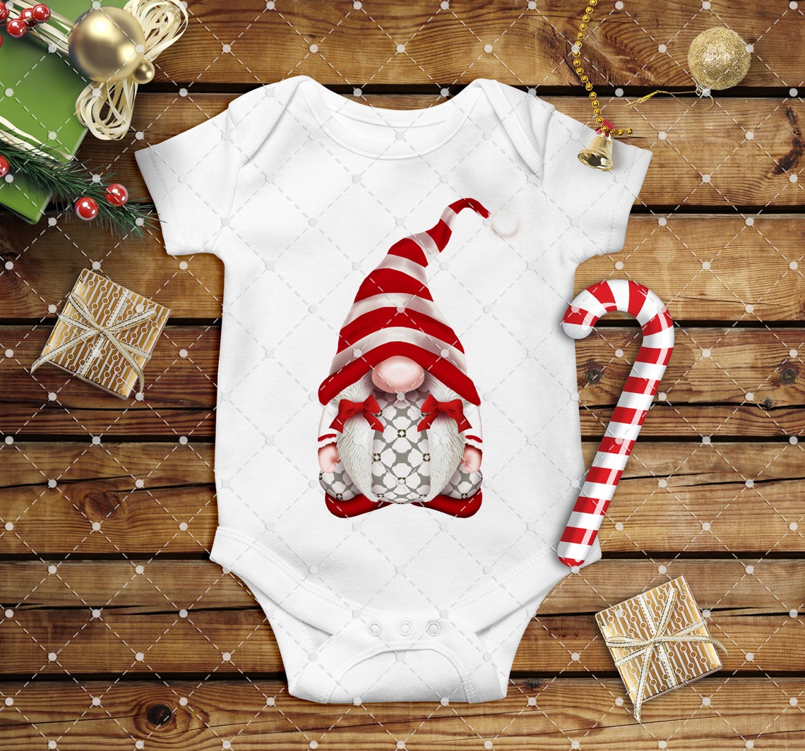 Christmas Female Gnome PNG Clipart Cute Christmas Digital - Etsy