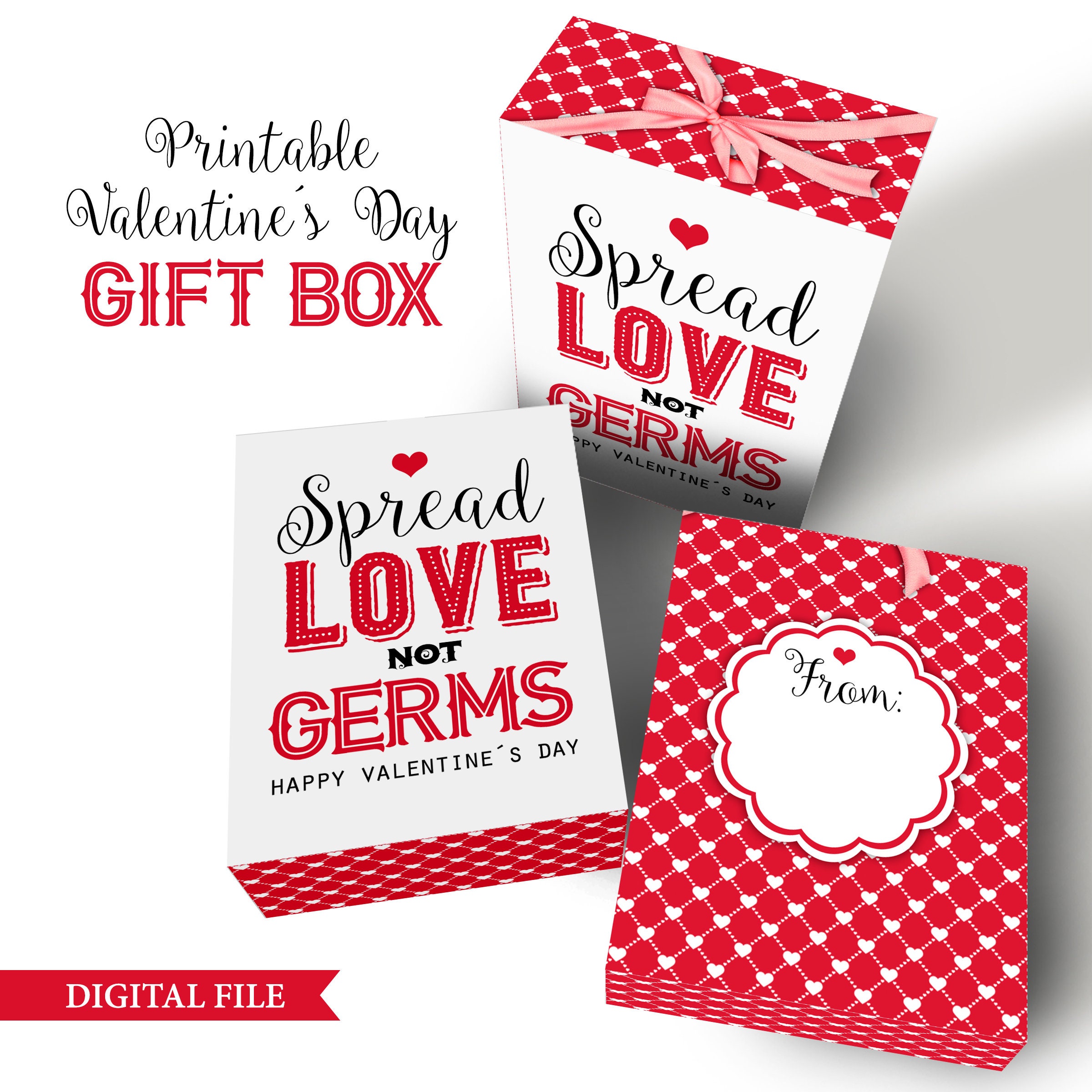 Valentine's Day Soap Label Gift INSTANT DOWNLOAD Gift | Etsy