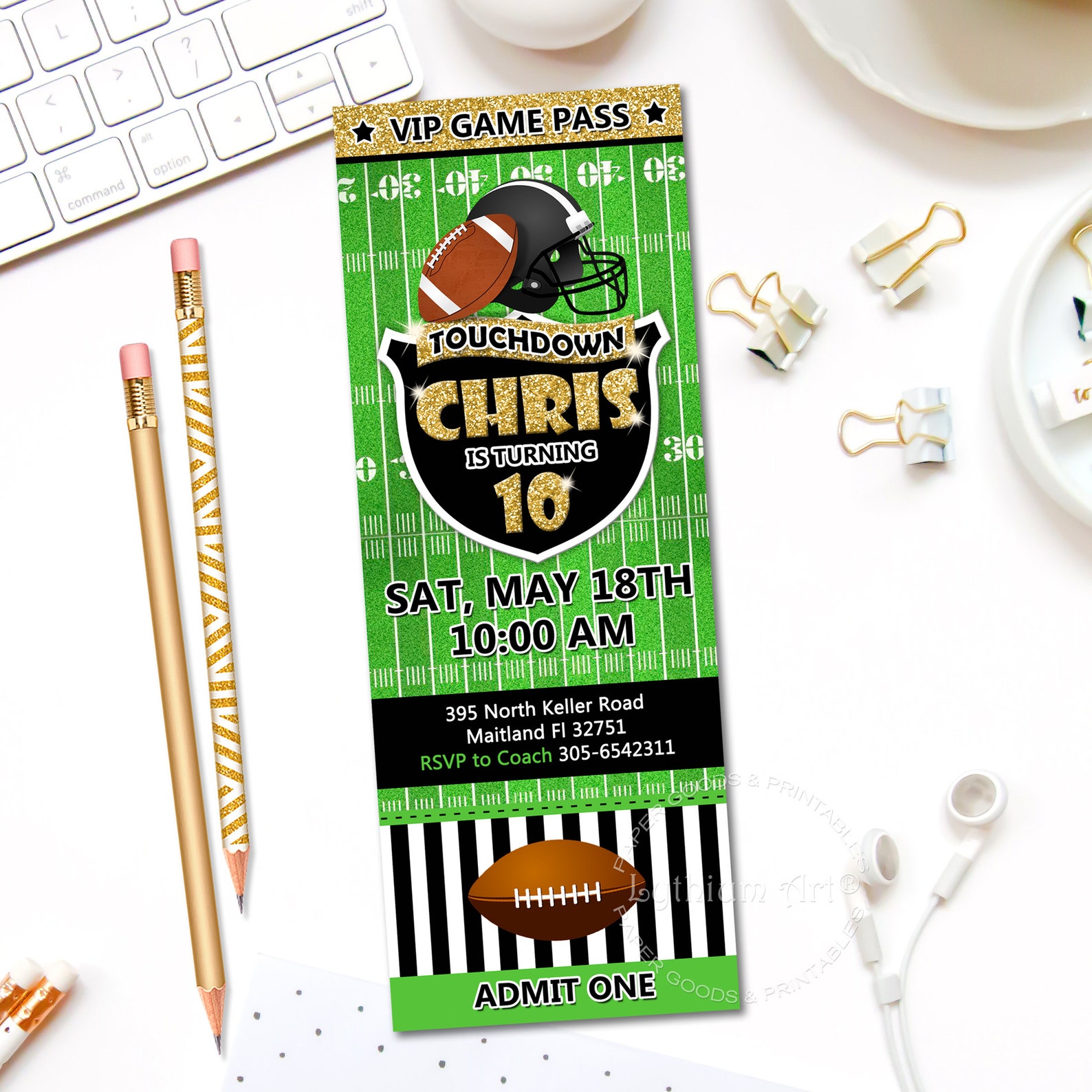 FOOTBALL Chip Bag Football Party Favors Football Printable - Etsy