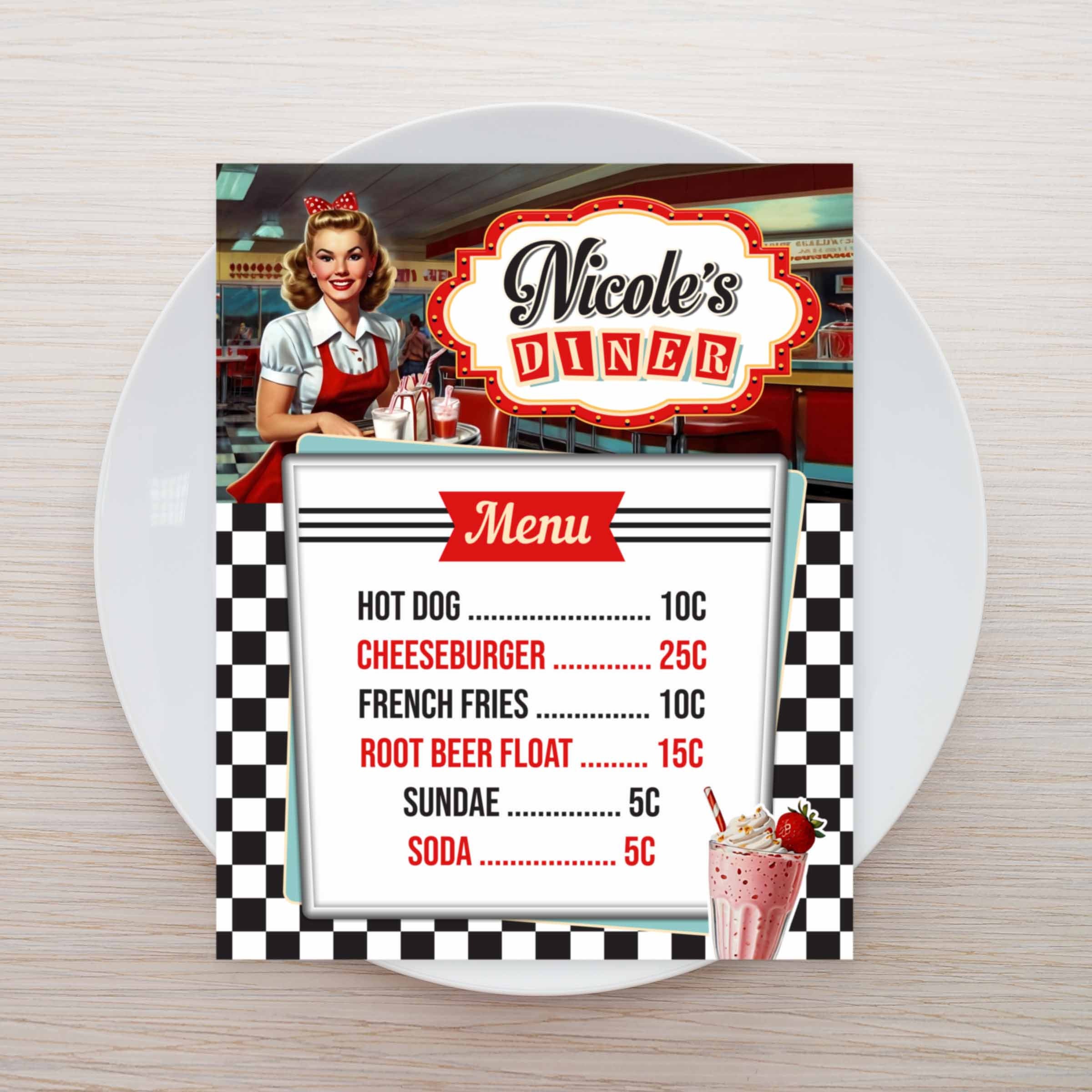 Retro Diner Menu Retro Food Menu Stock Illustrations – 146,095 Retro