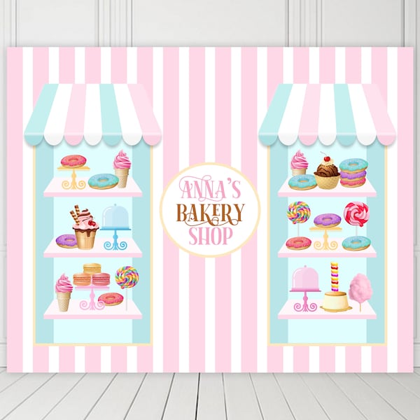 Bakery Backdrop - Etsy