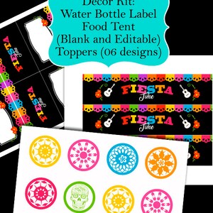 COCO LABELS Coco Decor Kit Coco Toppers Coco Food Tents - Etsy