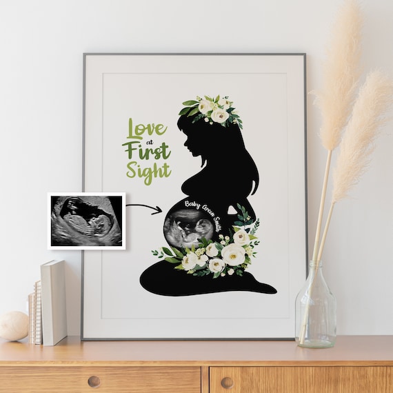 Custom Pregnancy Gift, Baby Scan Gift Baby Shower, Personalized Baby ...