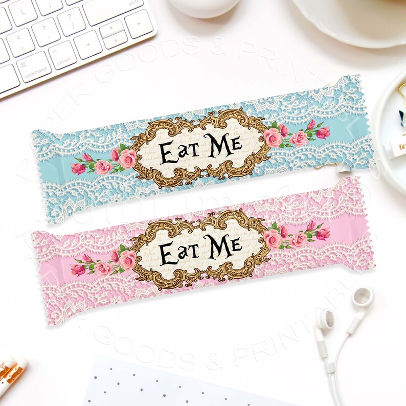 Alice in Wonderland Airhead Wrappers, Instant Download, Printable Candy ...